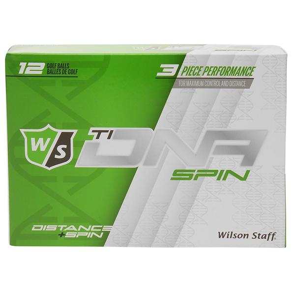 Wilson TI DNA Spin 12PK White Golf Balls – Total Golf Ltd